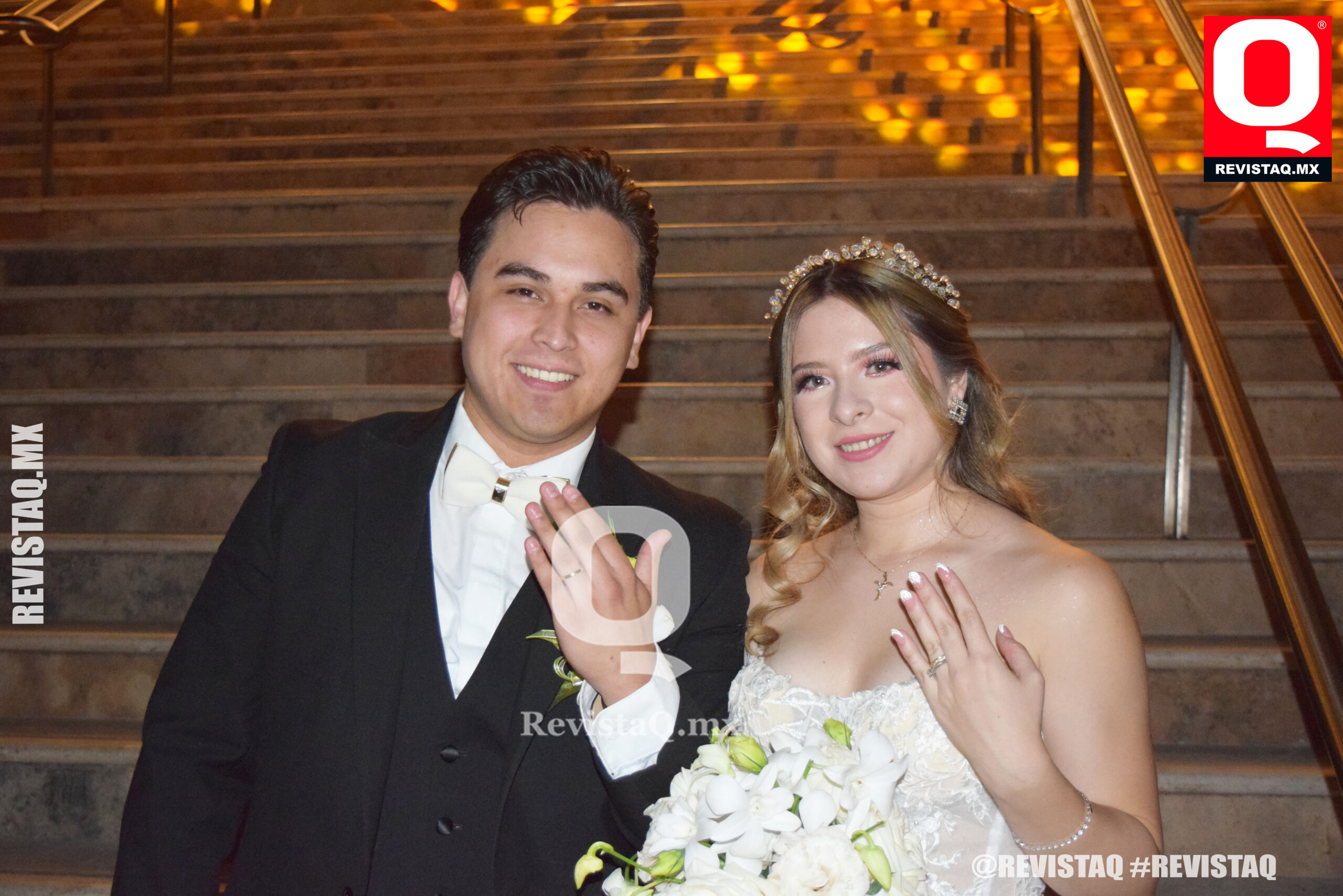 Se casan Lupita Ramírez y Ángel Quiroz - Revista Q