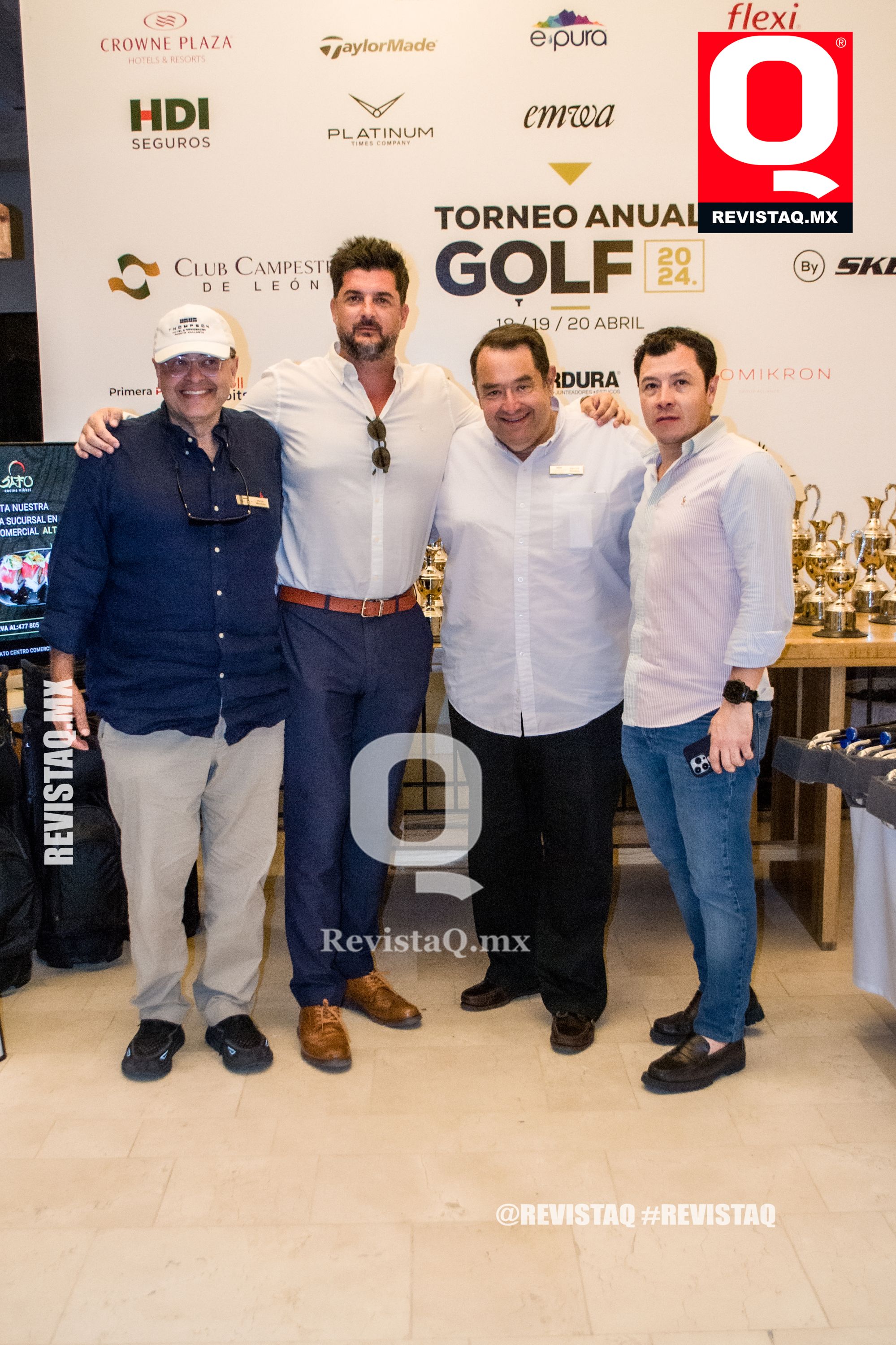 Brillan competidores del golf - Revista Q