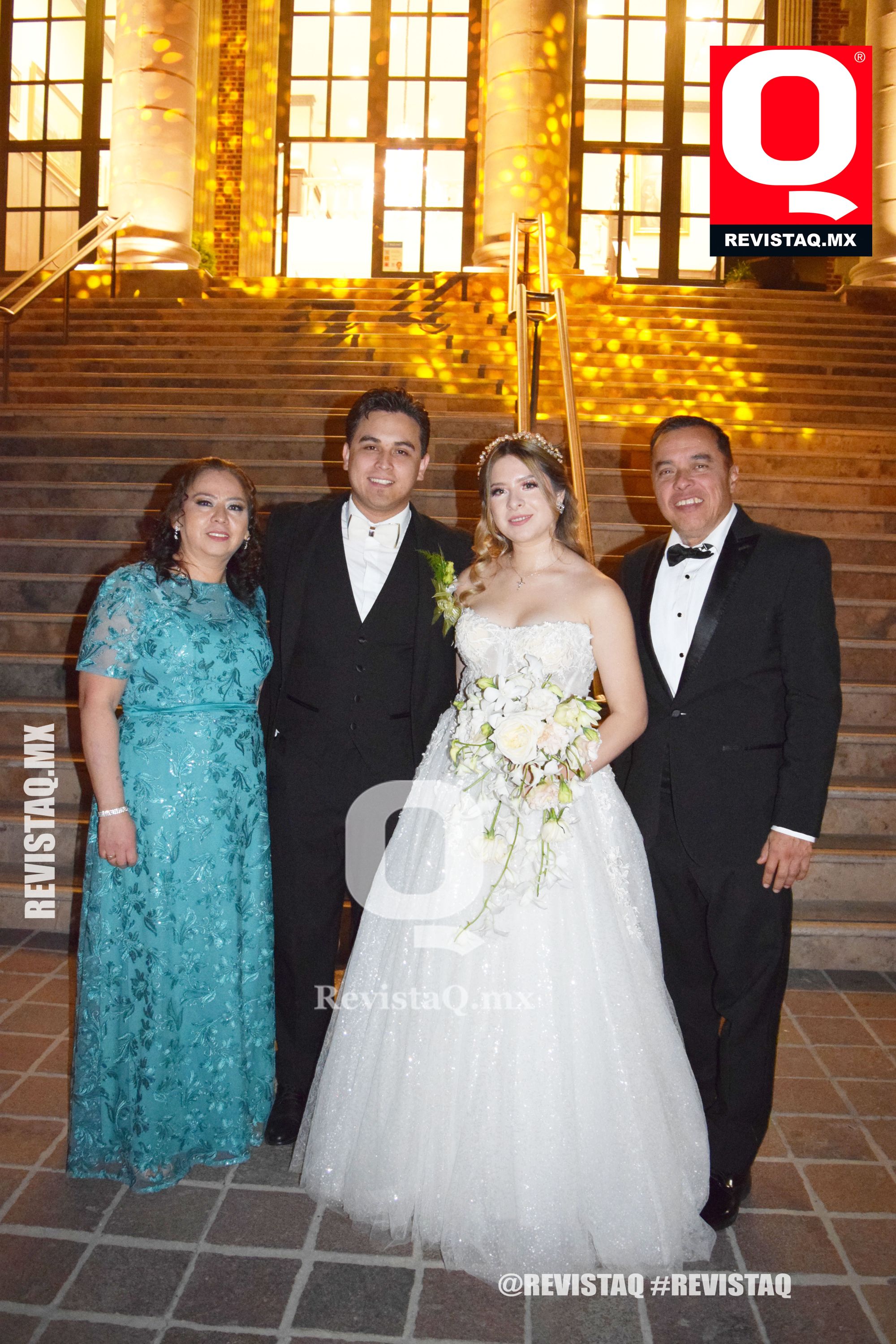 Irradian felicidad en su noche especial, Lupita Ramírez y Ángel Quiroz ...