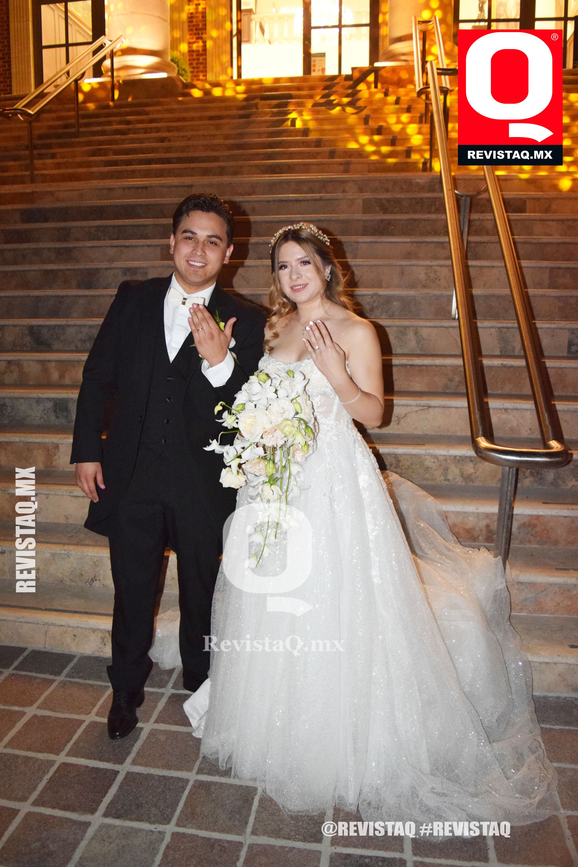 Se casan Lupita Ramírez y Ángel Quiroz - Revista Q